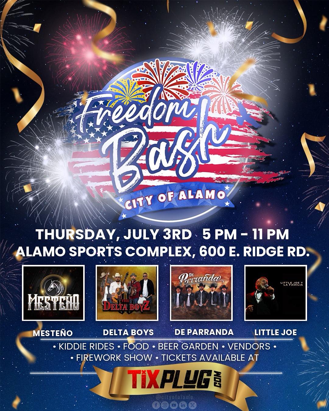 City of Alamo | 4th Of July Freedom Bash